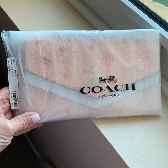 Coach | Bags | Coach Travel Envelope Wallet With Mystical Floral Print ...